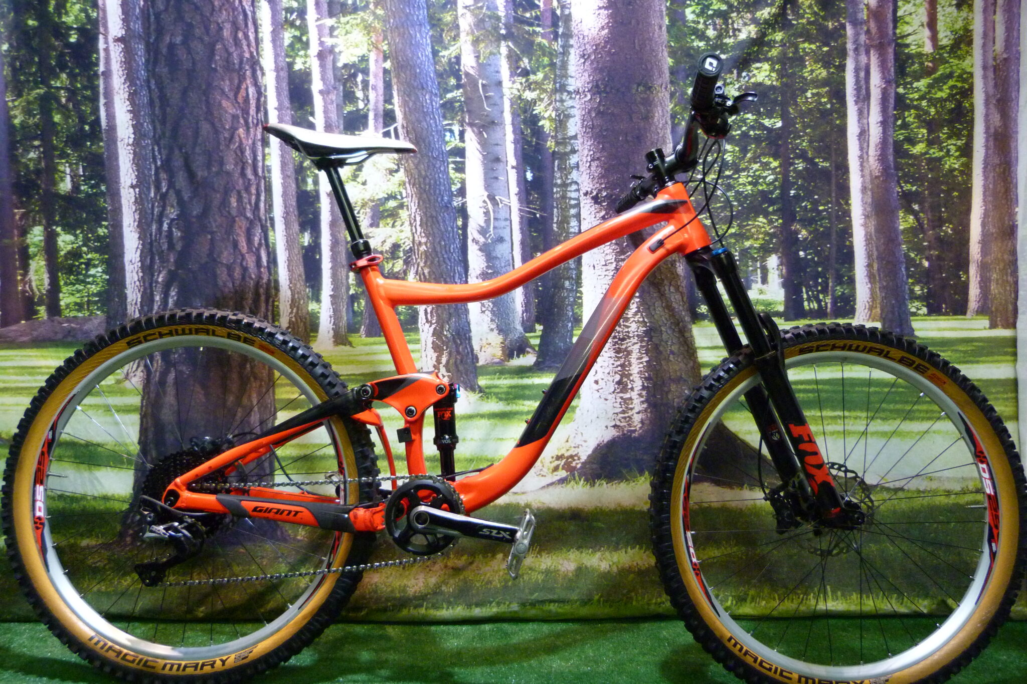 2018 Giant Trance 2 Full Suspension Enduro 19″ Large Frame 150mm 27.5 ...