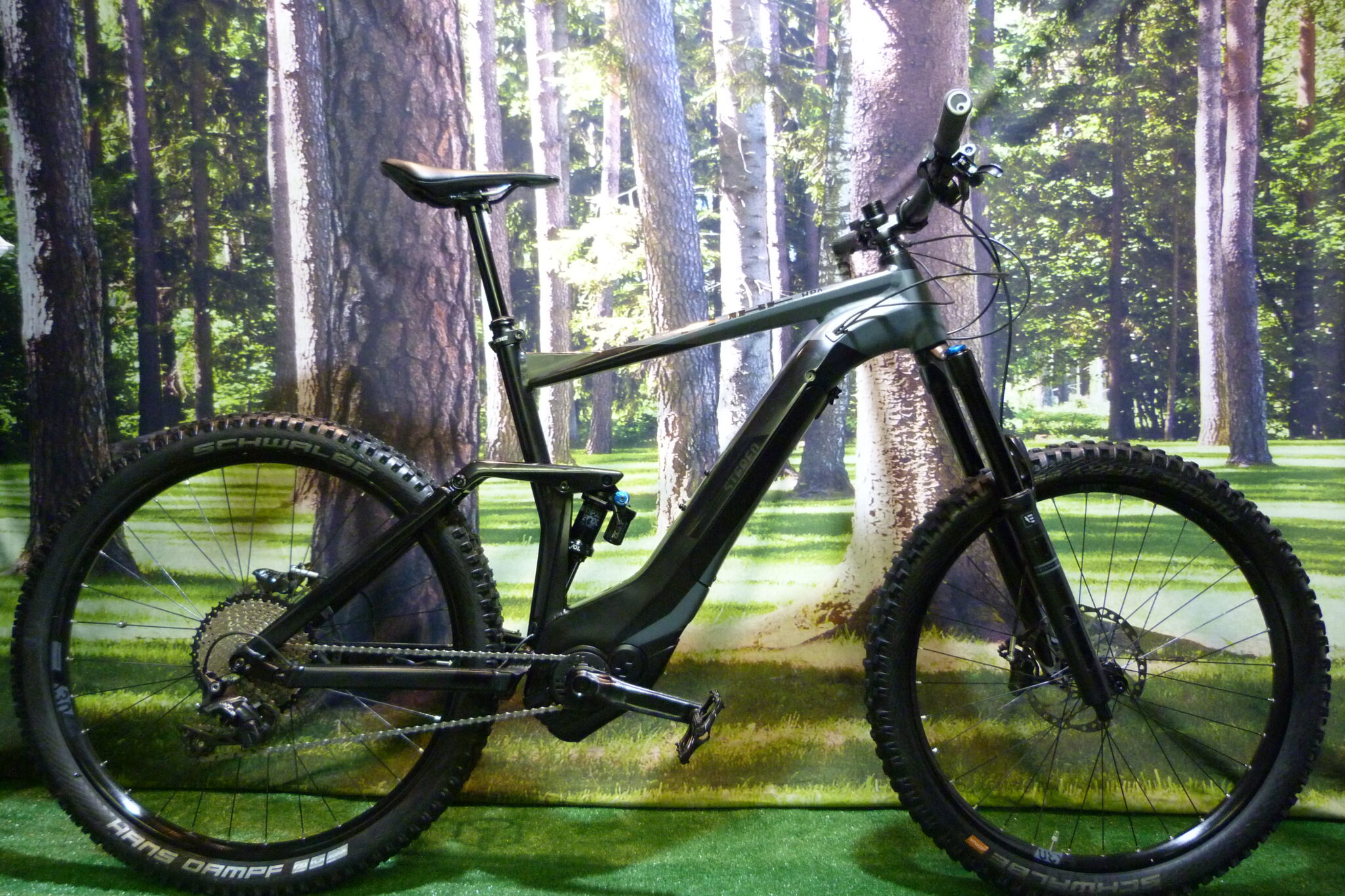 2019 Cube Stereo Hybrid 160 Electric Full Suspension Mountain E Bike 20 ...